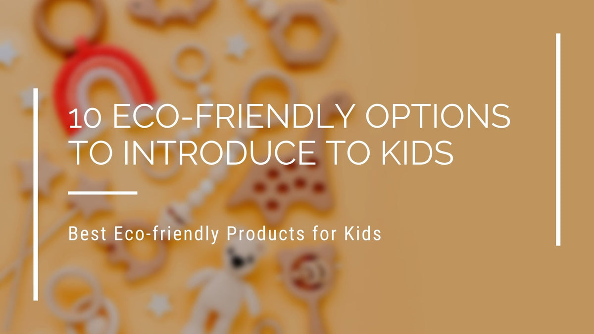 10 Eco-Friendly Options to Introduce to Kids – Eco Bravo
