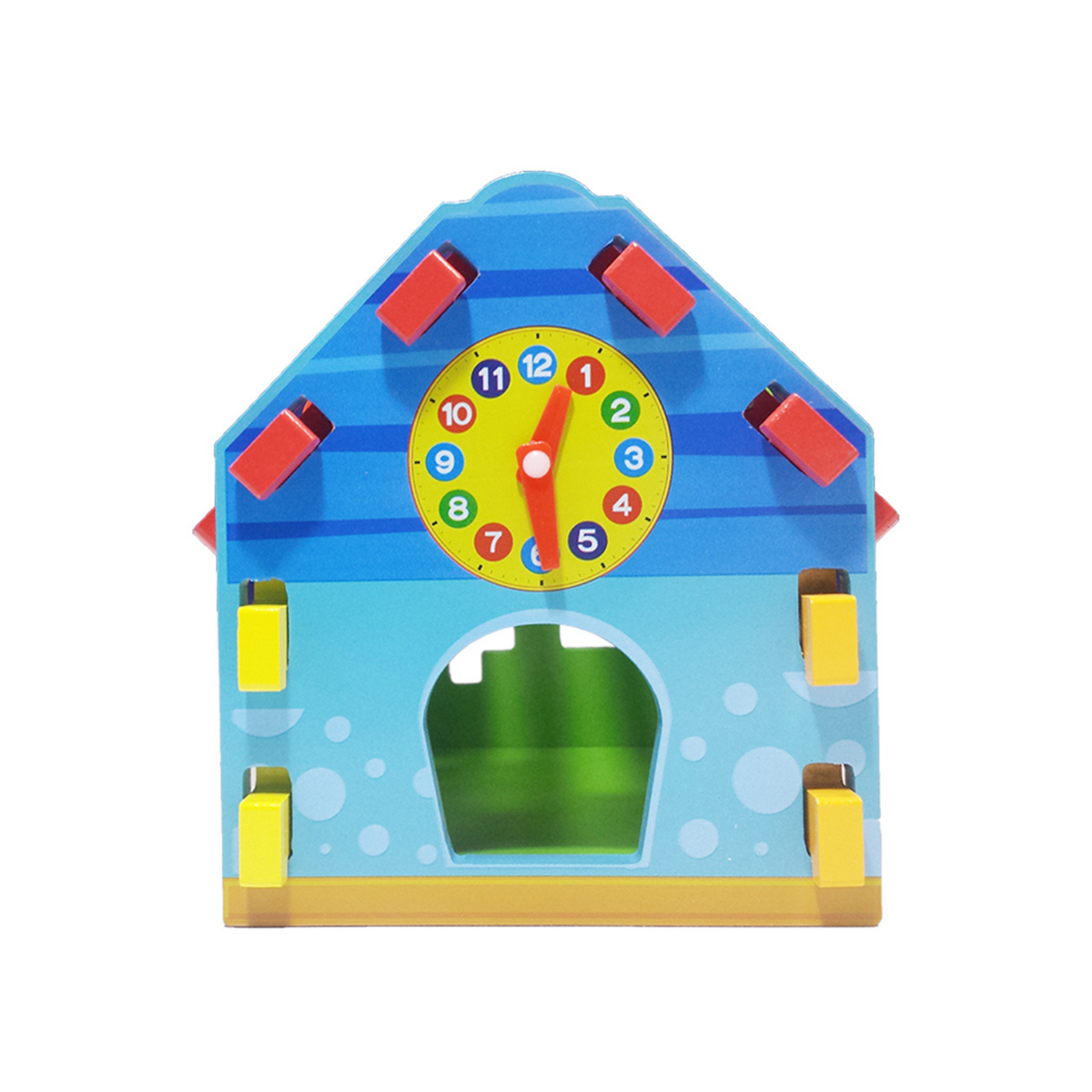 Wooden Activity Play House - Early Education Toy – Eco Bravo